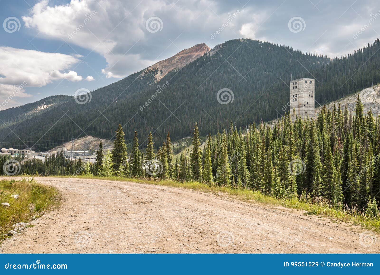 Climax Molybdenum mine stock image. Image of molybdenum - 99551529