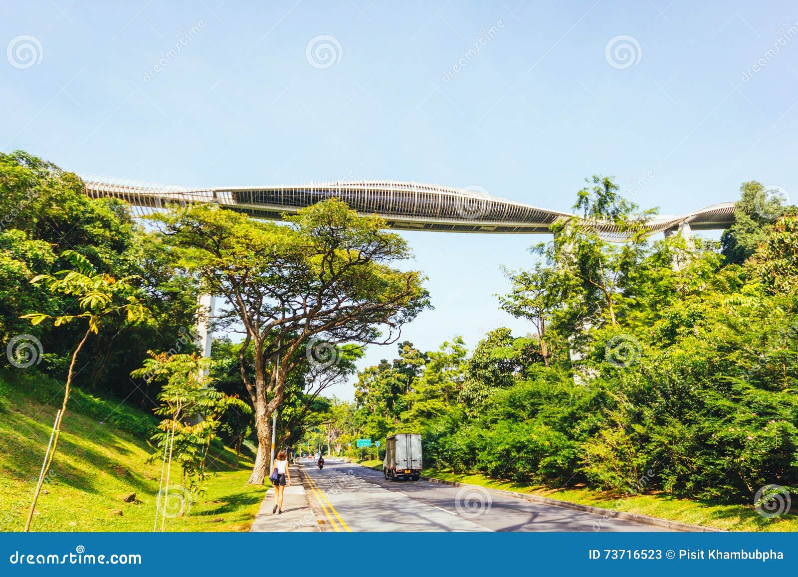 Henderson Waves Bridge, Singapore Fotografia Stock Editoriale ...