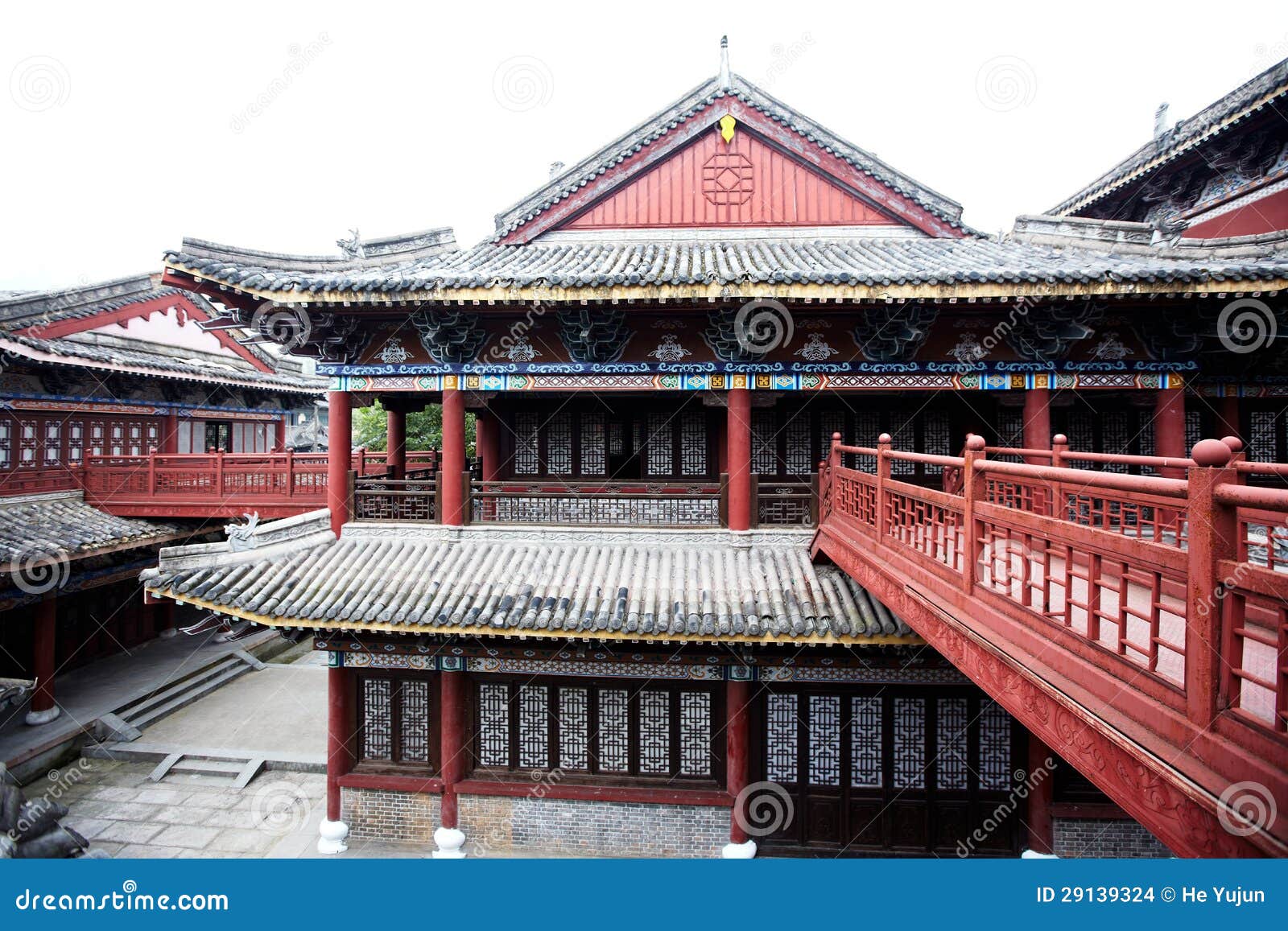 Hengdian world studios stock photo. Image of window, pavilion - 29139324