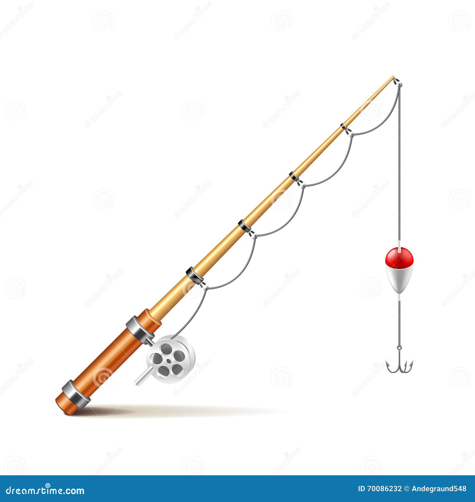 Hengel op witte vector vector illustratie. Illustration of illustratie ...