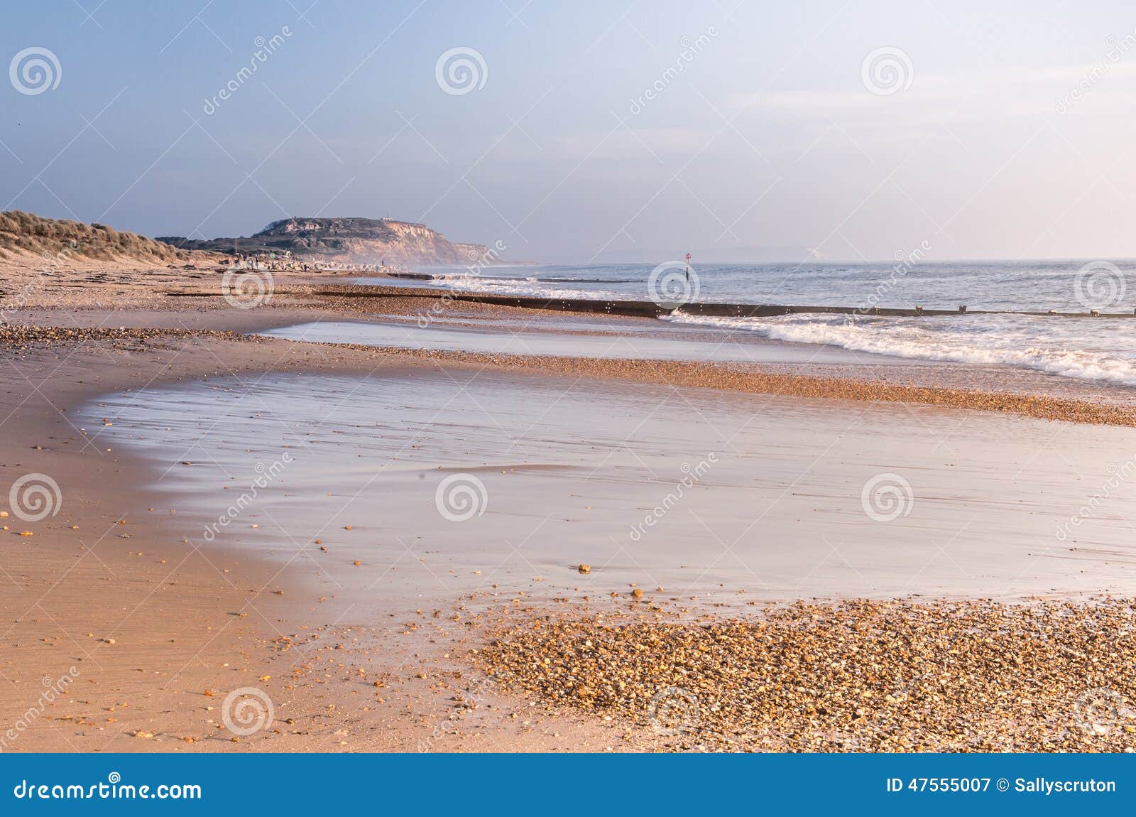 Hengistbury Head stock image. Image of wave, hengistbury - 47555007