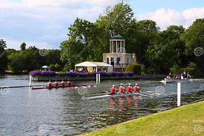 Henley Royal Regatta editorial photo. Image of watching - 20618976