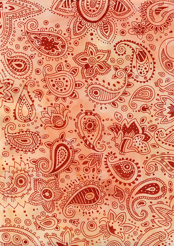 Henna Background stock illustration. Illustration of flowers - 15050917