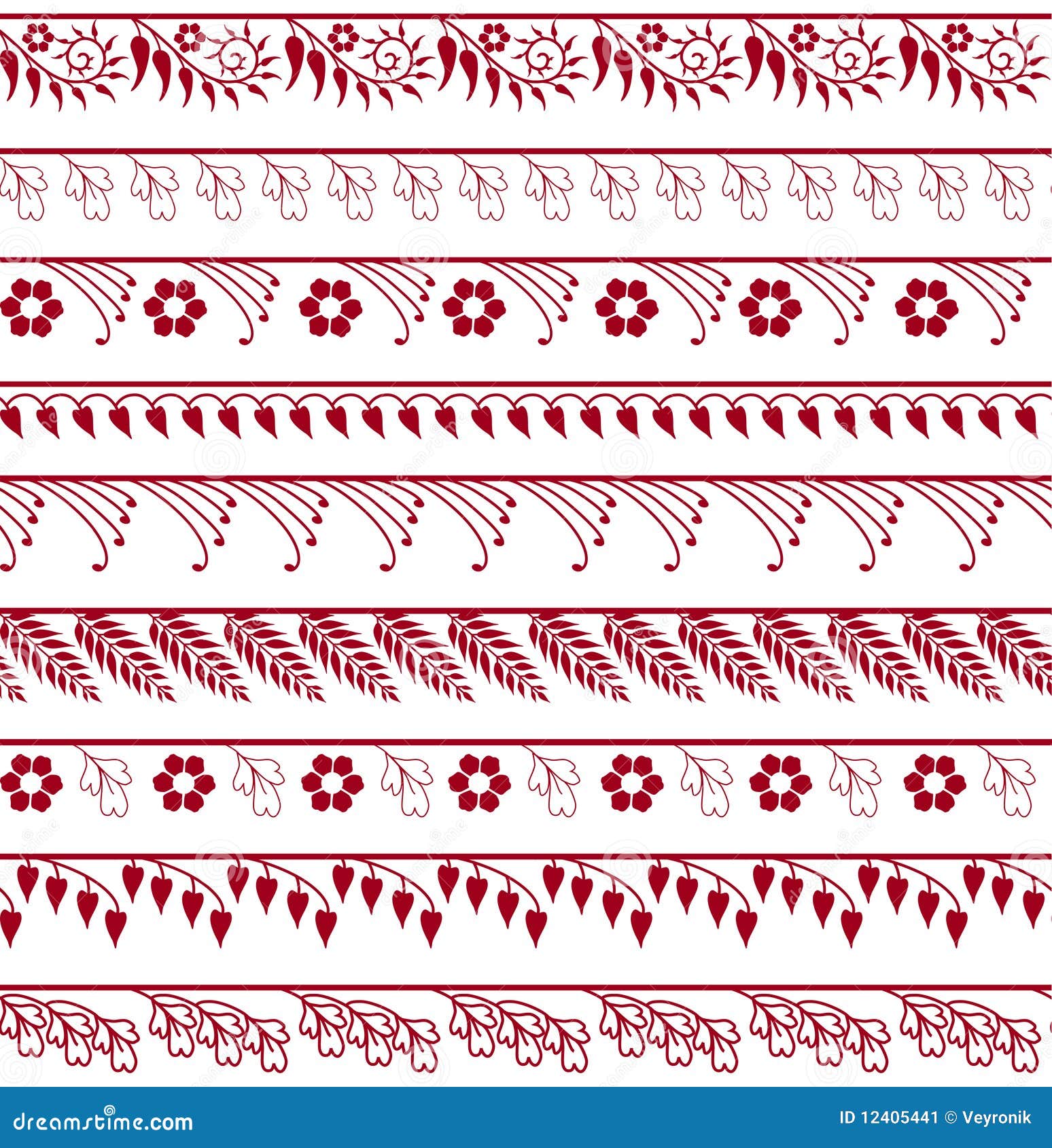 Henna Borders Royalty-Free Stock Photo | CartoonDealer.com #12405441