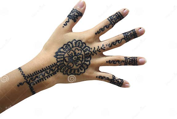 Henna hand stock photo. Image of decoration, color, bride - 811048