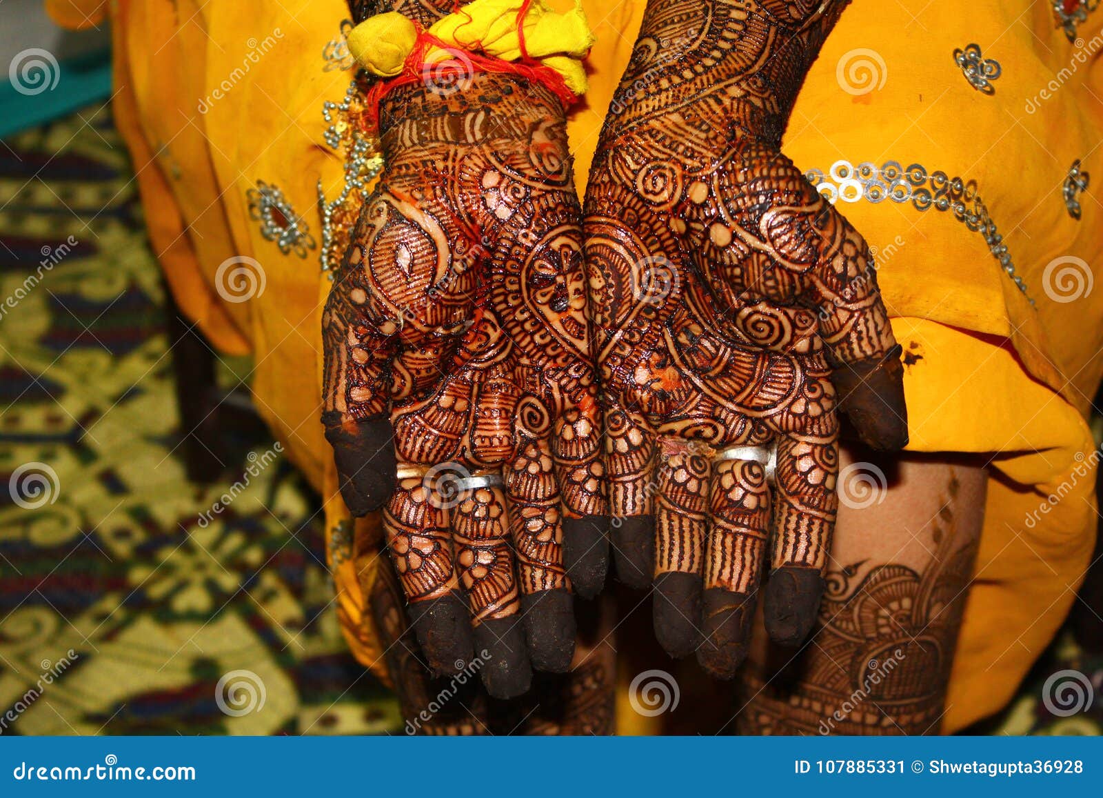 Henna stock image. Image of indian, bihar, wedding, culture - 107885331