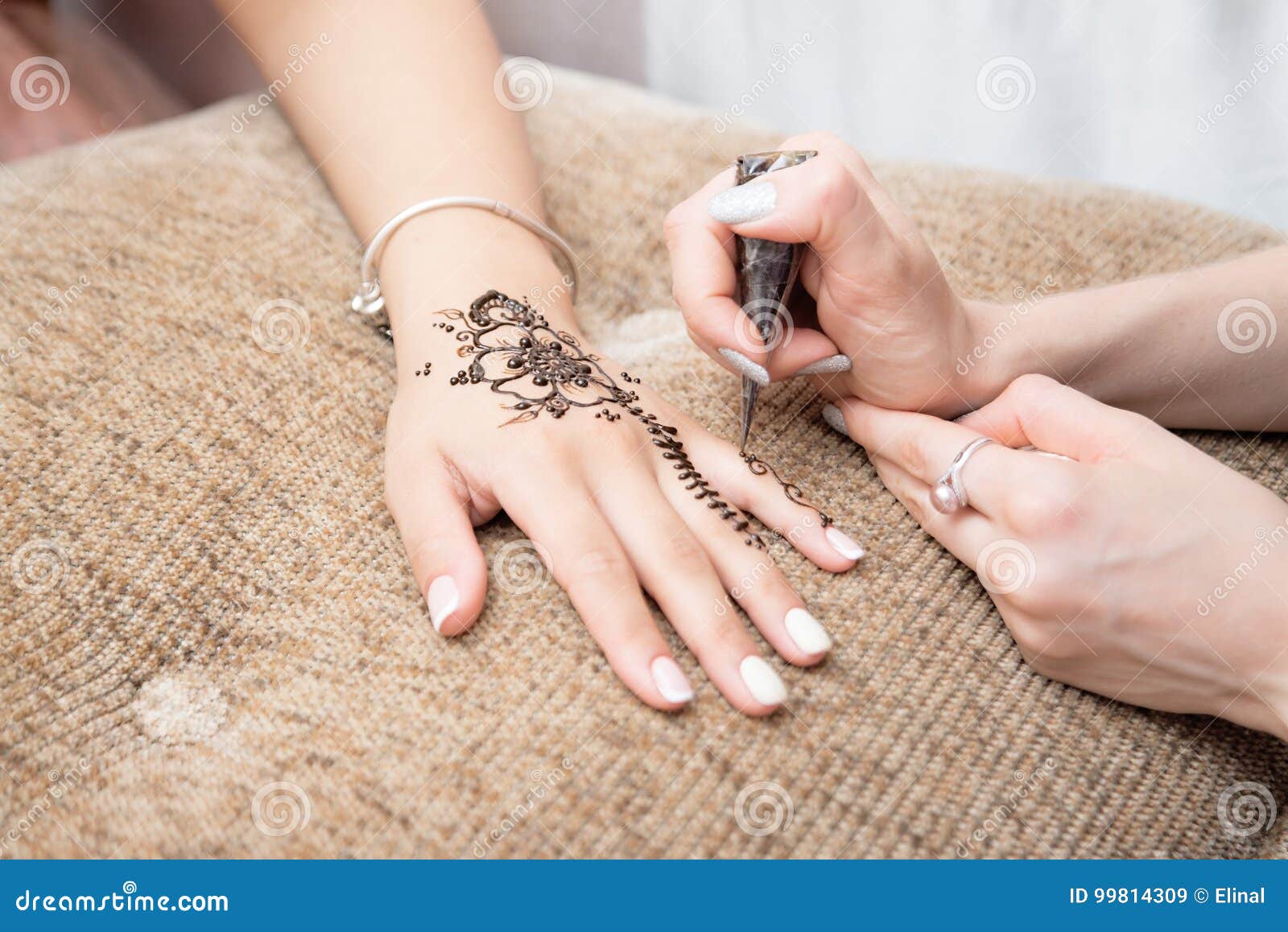 Henna Mehendi on Hand. Drawing, Artwork. Asian Stock Image - Image of ...