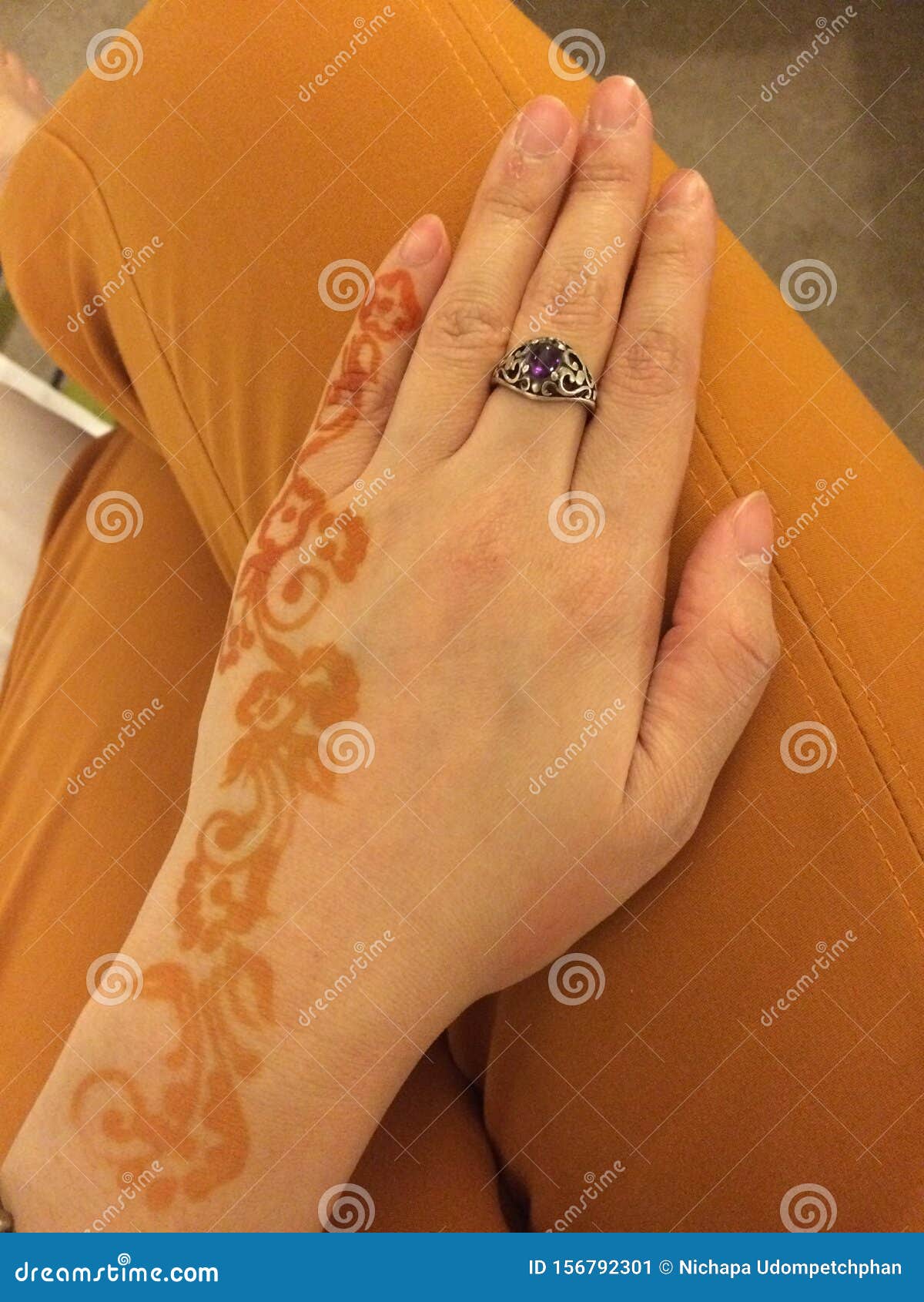 Henna Tattoo Left Hand Stock Photos - Free & Royalty-Free Stock Photos ...