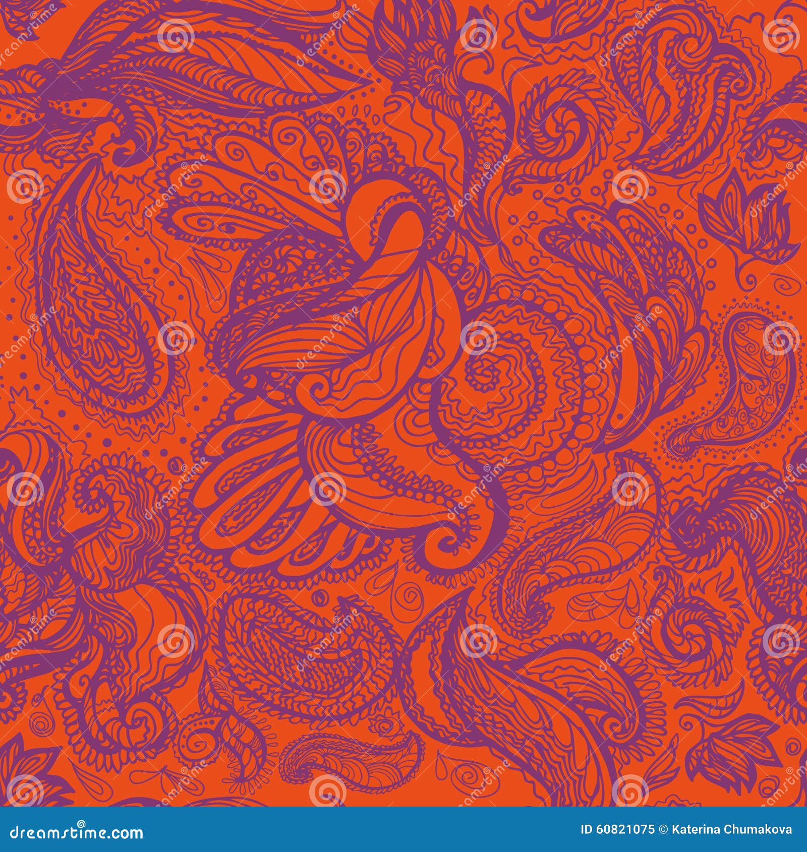 Henna pattern vector stock vector. Illustration of floral - 60821075