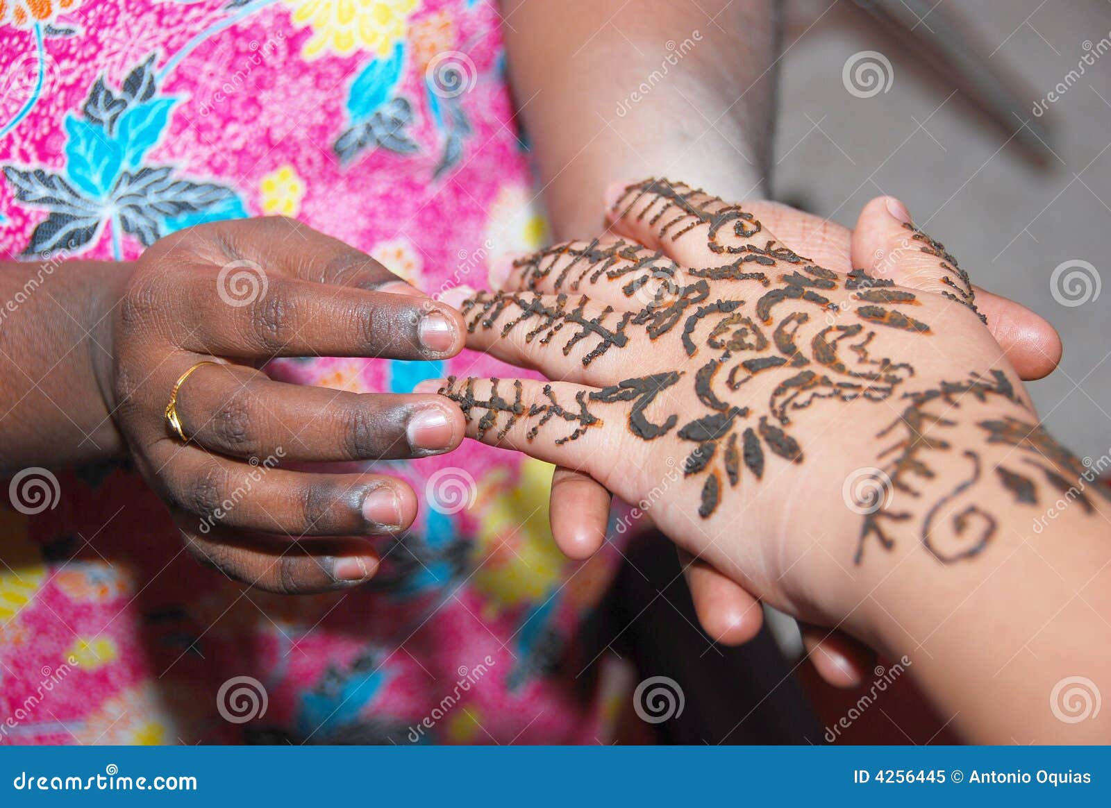 Henna Tattoo stock image. Image of religion, traditionally - 4256445