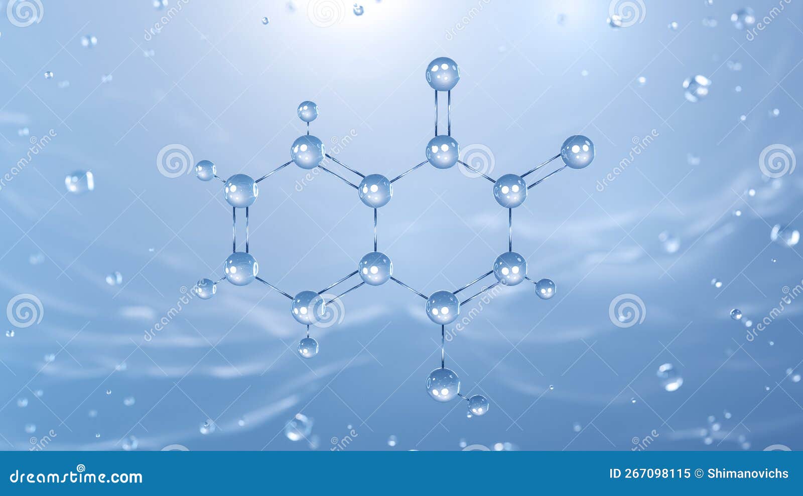 Hennotannic Acid Molecular Structure, 3d Model Molecule Lawsone ...