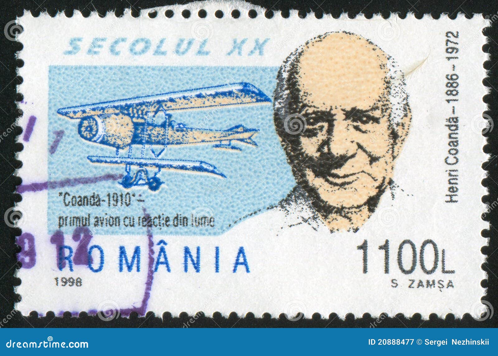 Henri Coanda editorial photography. Image of airliner - 20888477