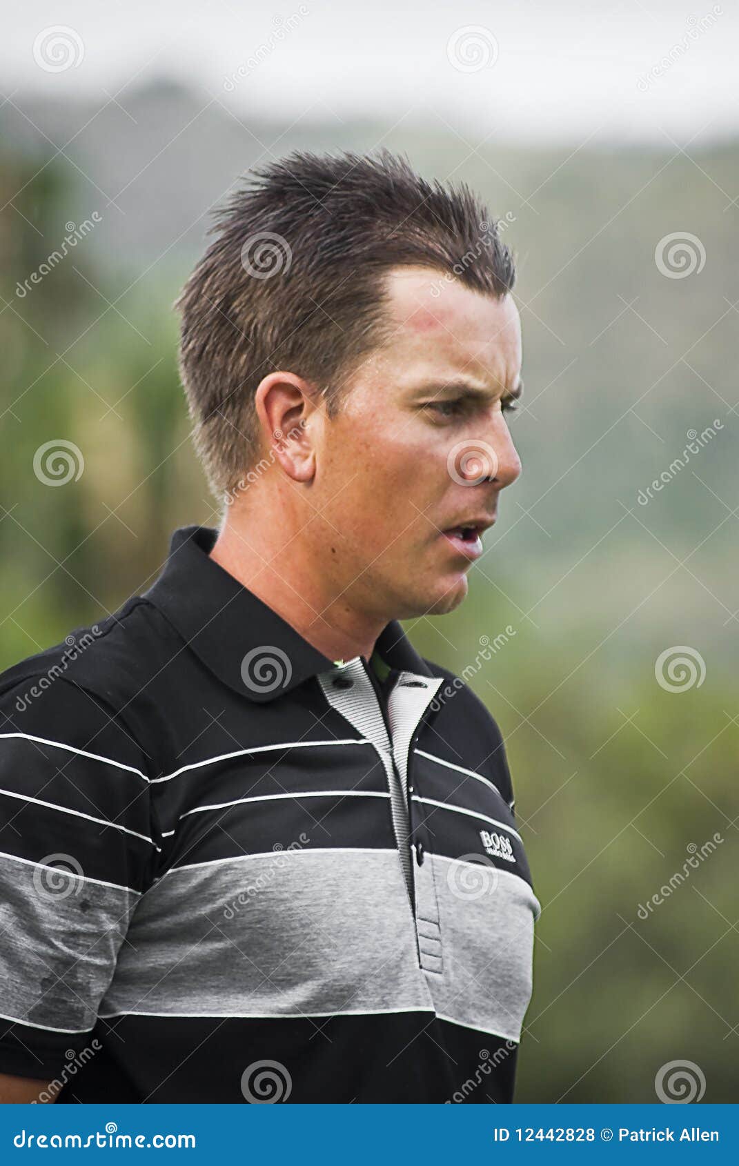 Henrik Stenson - Head Shot editorial stock photo. Image of profile ...