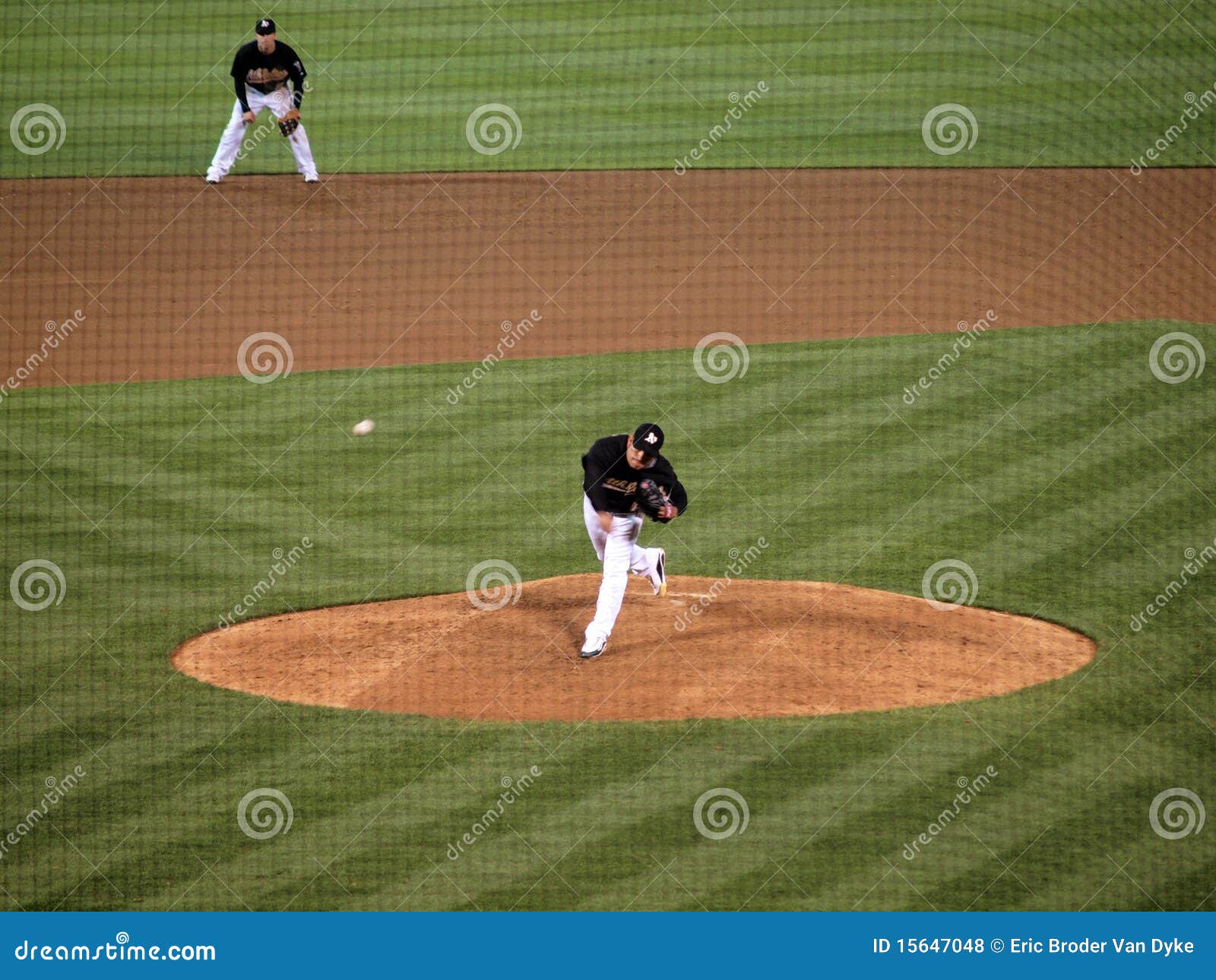 Henry Rodriguez Throws Pitch, Ball in Air Editorial Stock Photo - Image ...