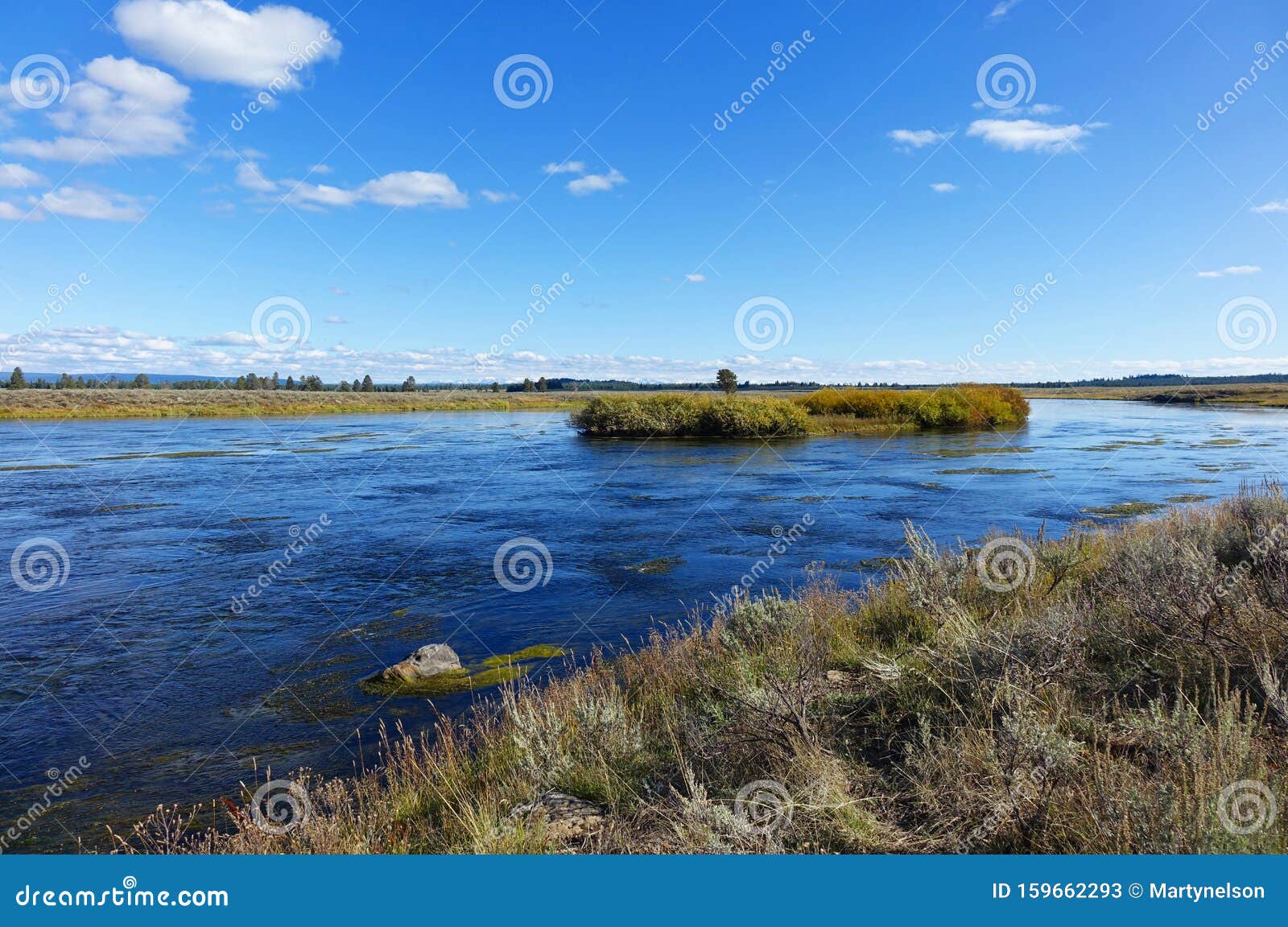 Henry`s Fork Snake River - Idaho Stock Image - Image of harriman ...
