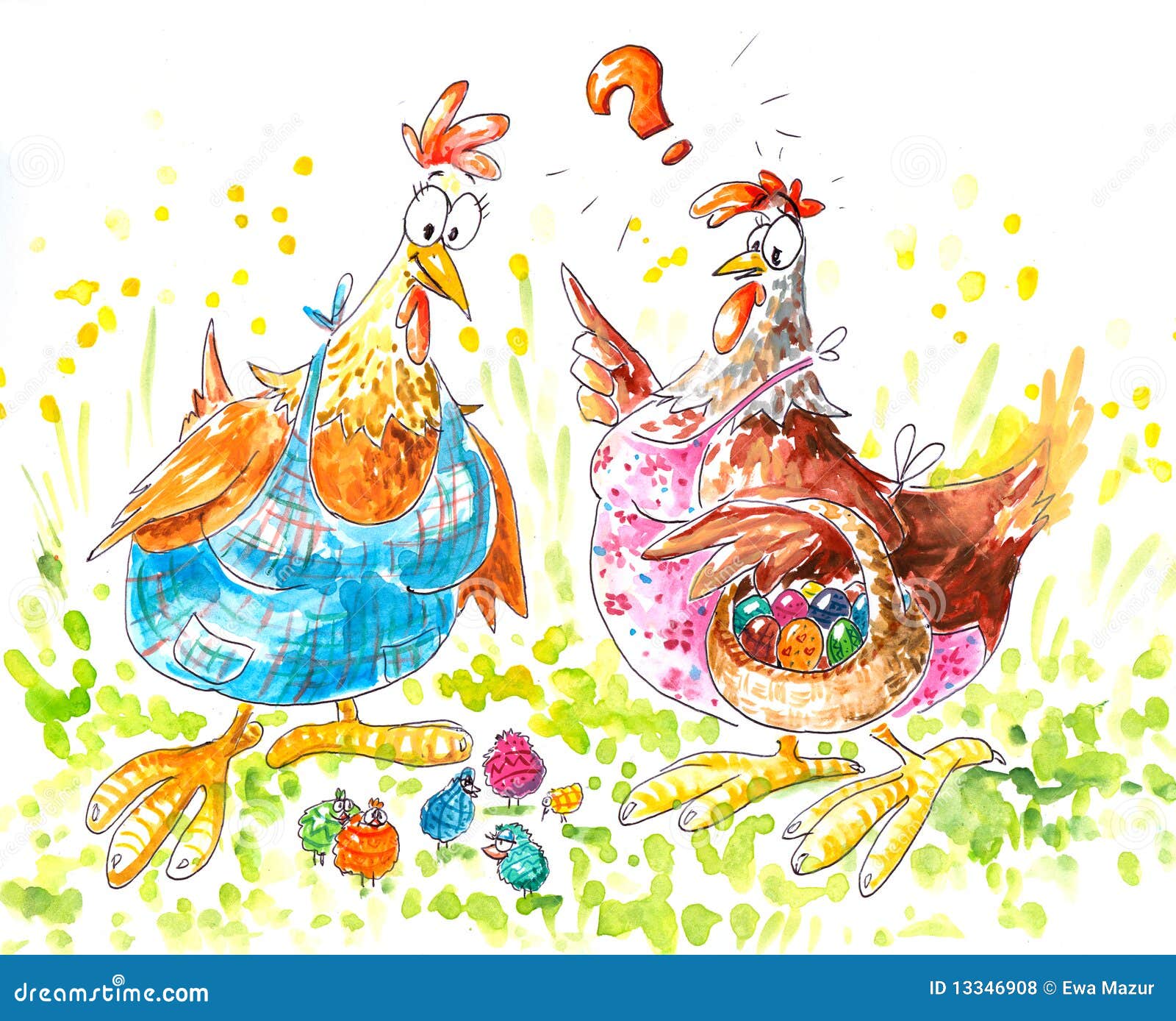 Hens Talking Stock Illustrations – 15 Hens Talking Stock Illustrations ...