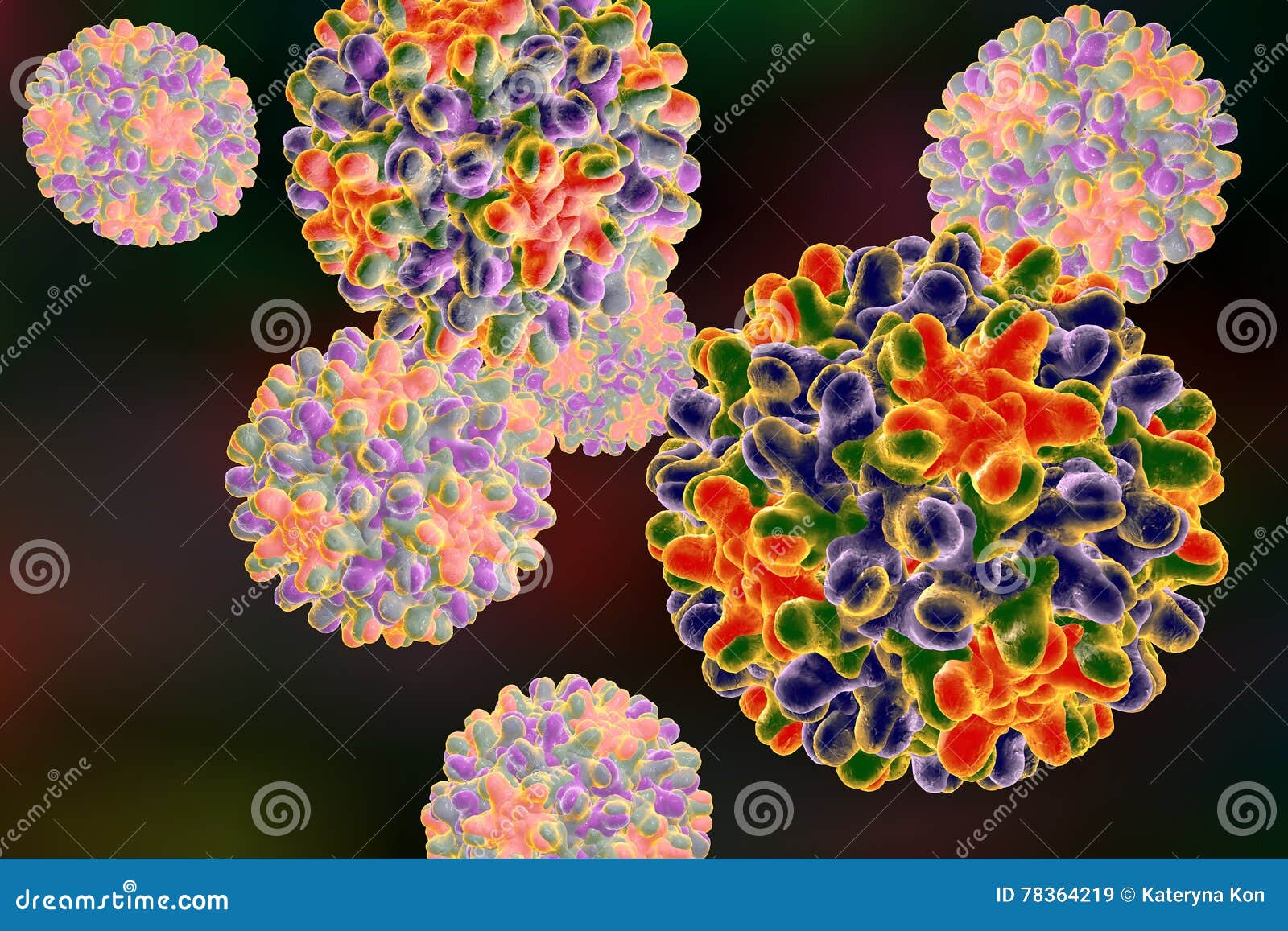 Hepatitis B Viruses Illustration Stock Illustration - Illustration of ...