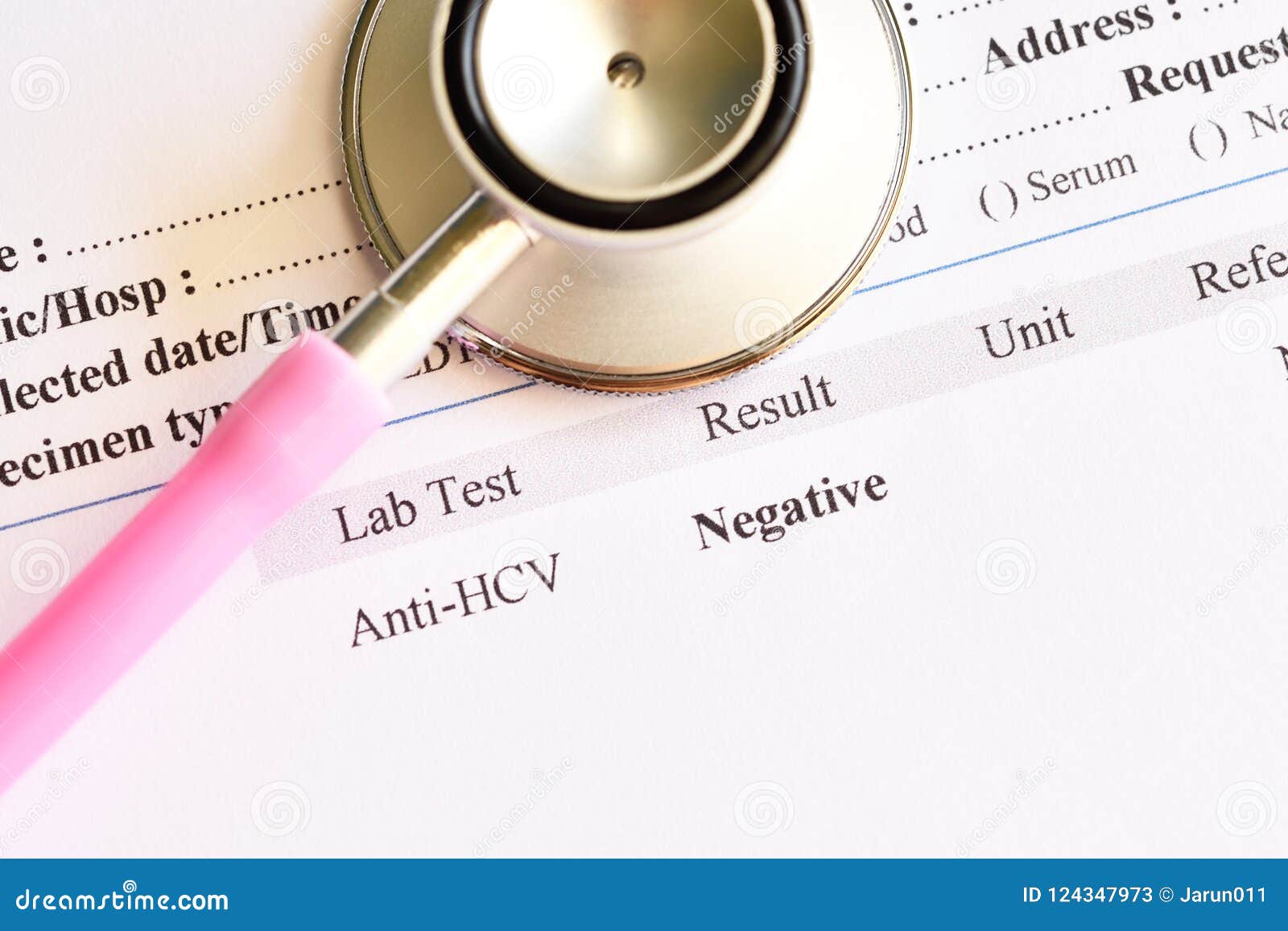 Negative Test Result By Using Rapid Test For COVID-19, Quick Fast ...