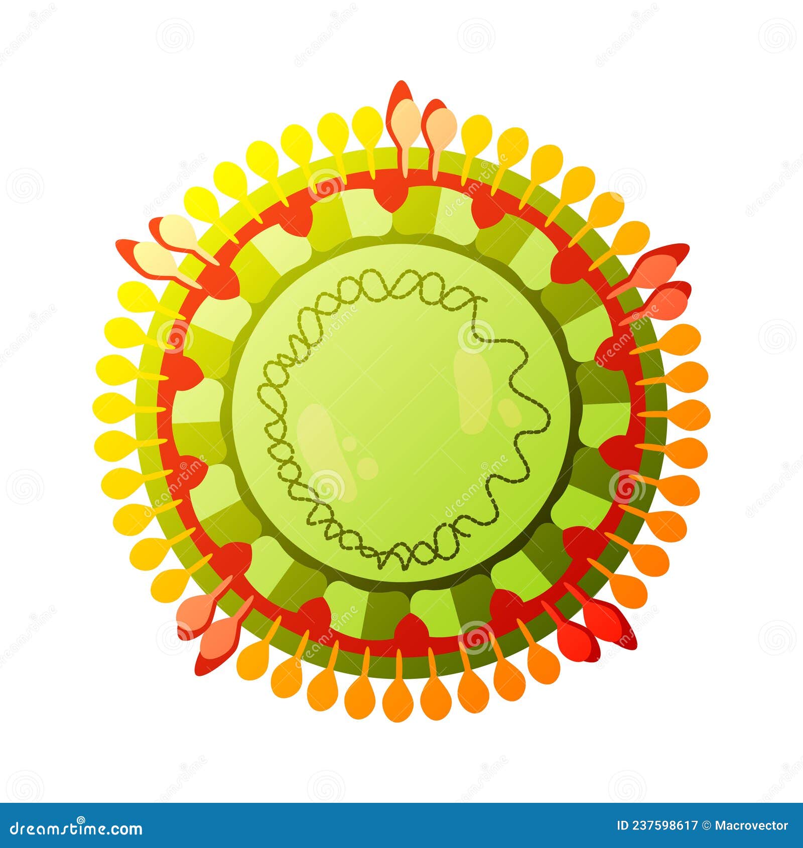 Hepatitis Color Virus Composition Stock Vector - Illustration of ...