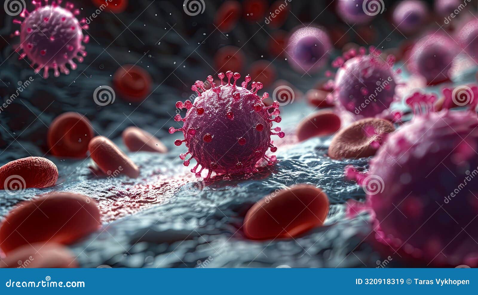 Hepatitis Virus 3D Model, Illustration. World Hepatitis Day Stock Image ...