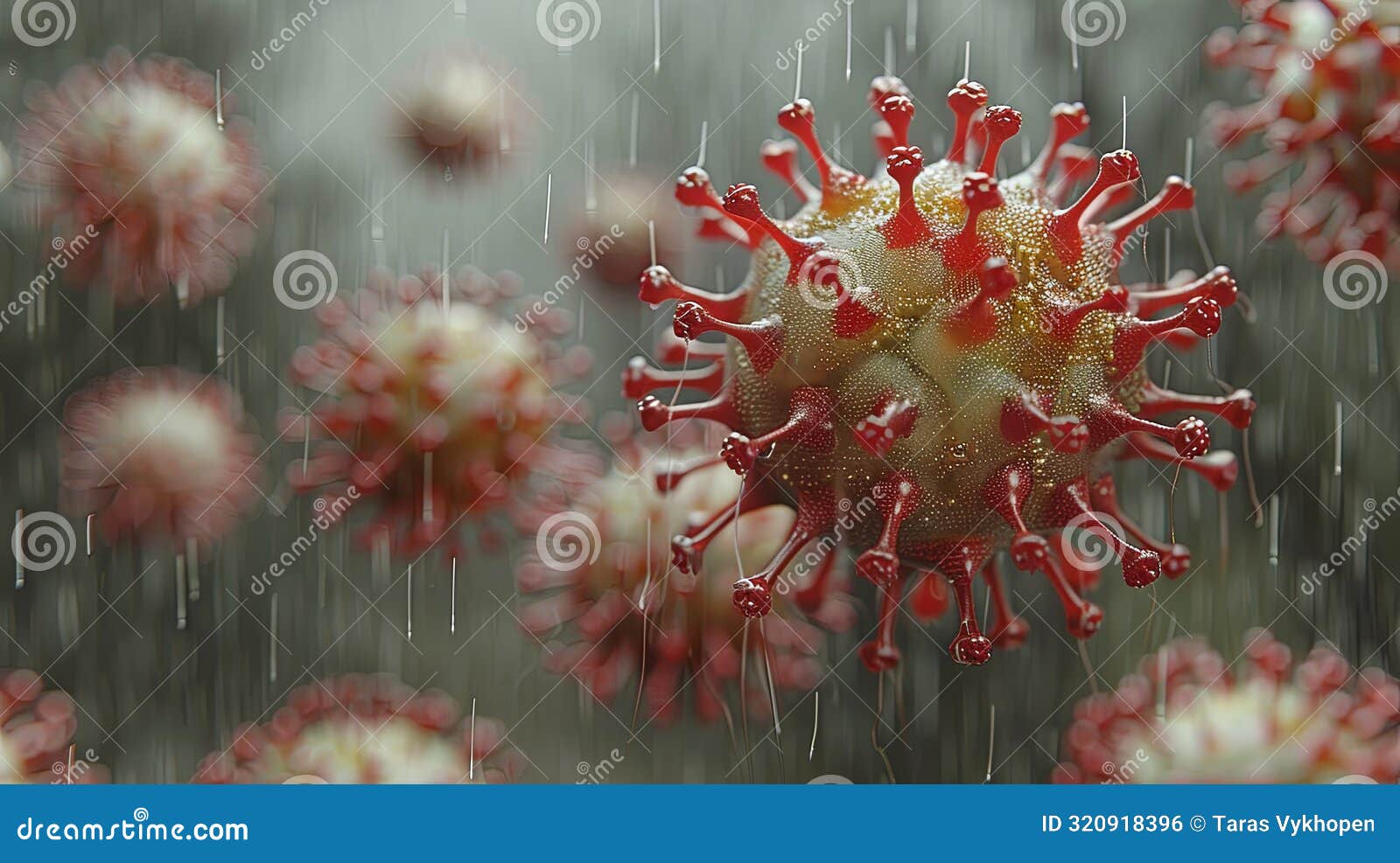 Hepatitis Virus 3D Model, Illustration. World Hepatitis Day Stock Photo ...