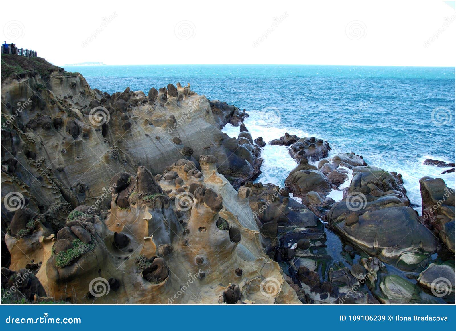 Heping Island Park in Keelung Stock Image - Image of stone, landscape ...