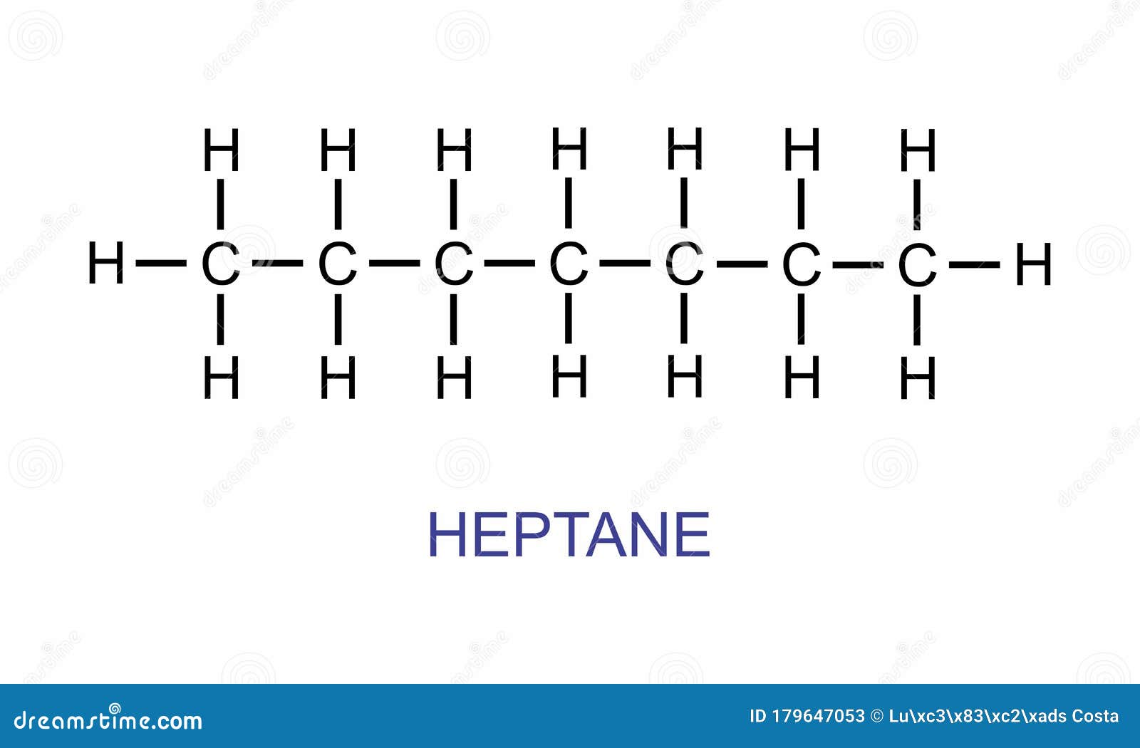 Heptane N-heptane Alkane Molecule. Skeletal Formula. Vector ... Heptane N-heptane Alkane Molecule. Skeletal Formula. Vector ...