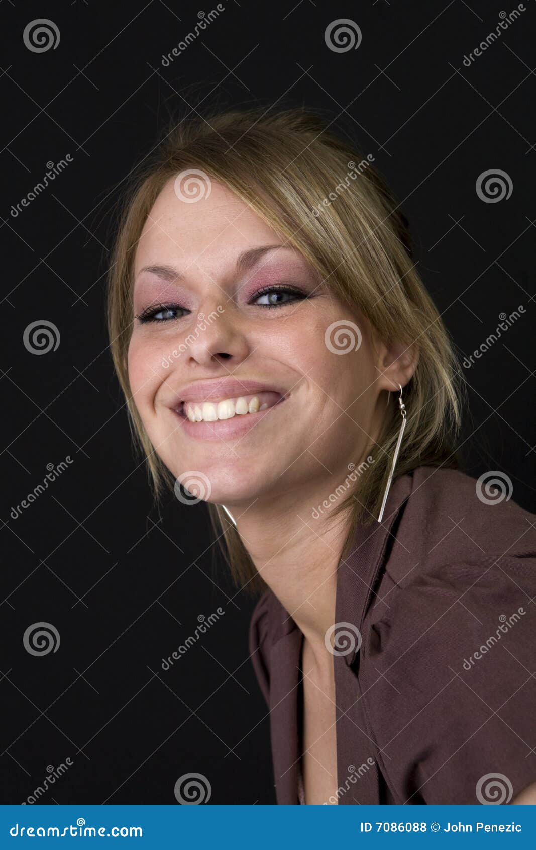 Her happy look stock photo. Image of beautiful, cute, female - 7086088