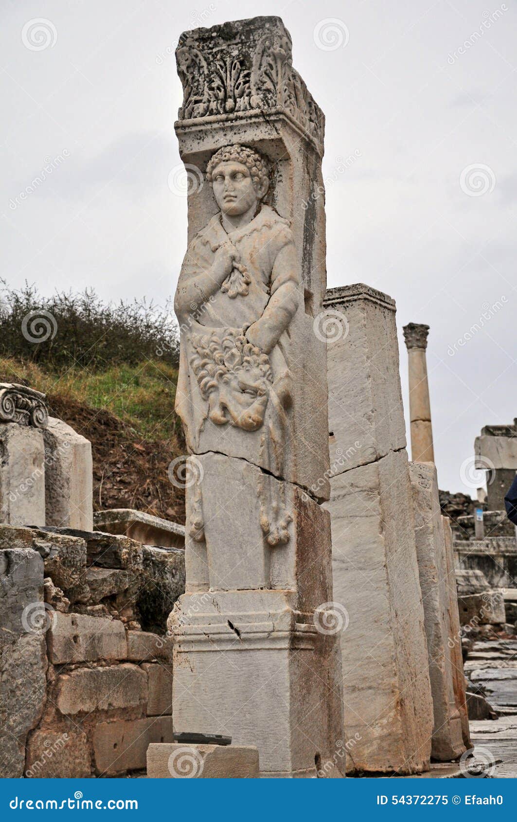 Gate Of Heracles Sculptures Royalty-Free Stock Image | CartoonDealer ...