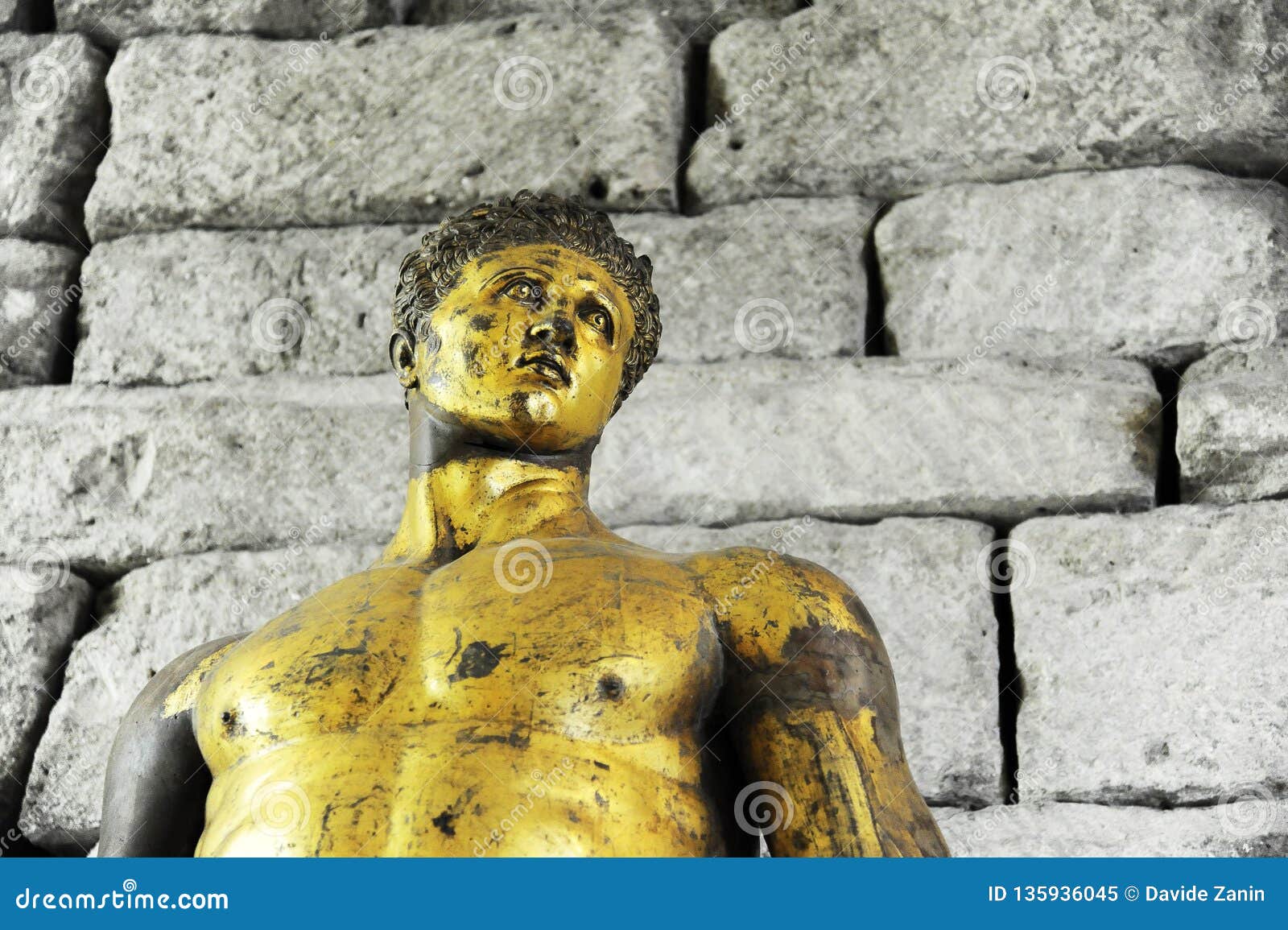 Heracles Statue in the Most Important Museum of Rome. Rome, Italy ...