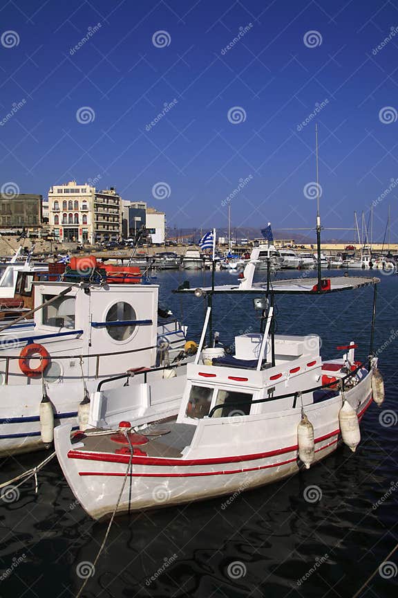 Heraklion stock photo. Image of greek, crete, blue, island - 20160180