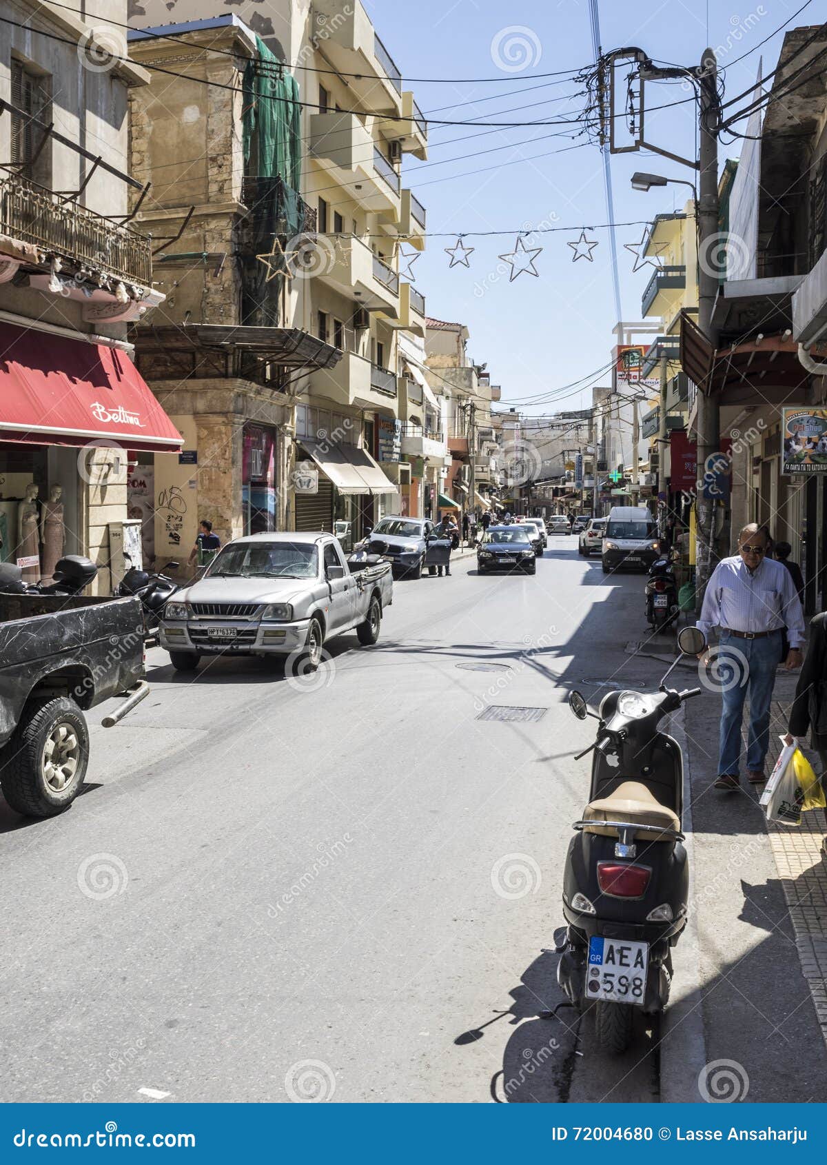 Heraklion editorial image. Image of buildings, male, urban - 72004680