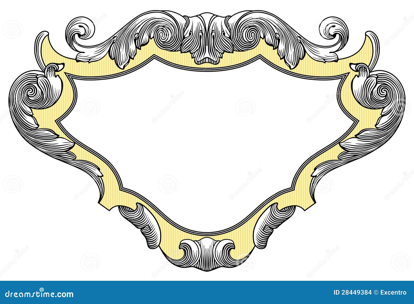 Heraldic crest stock vector. Illustration of crest, badge - 28449384