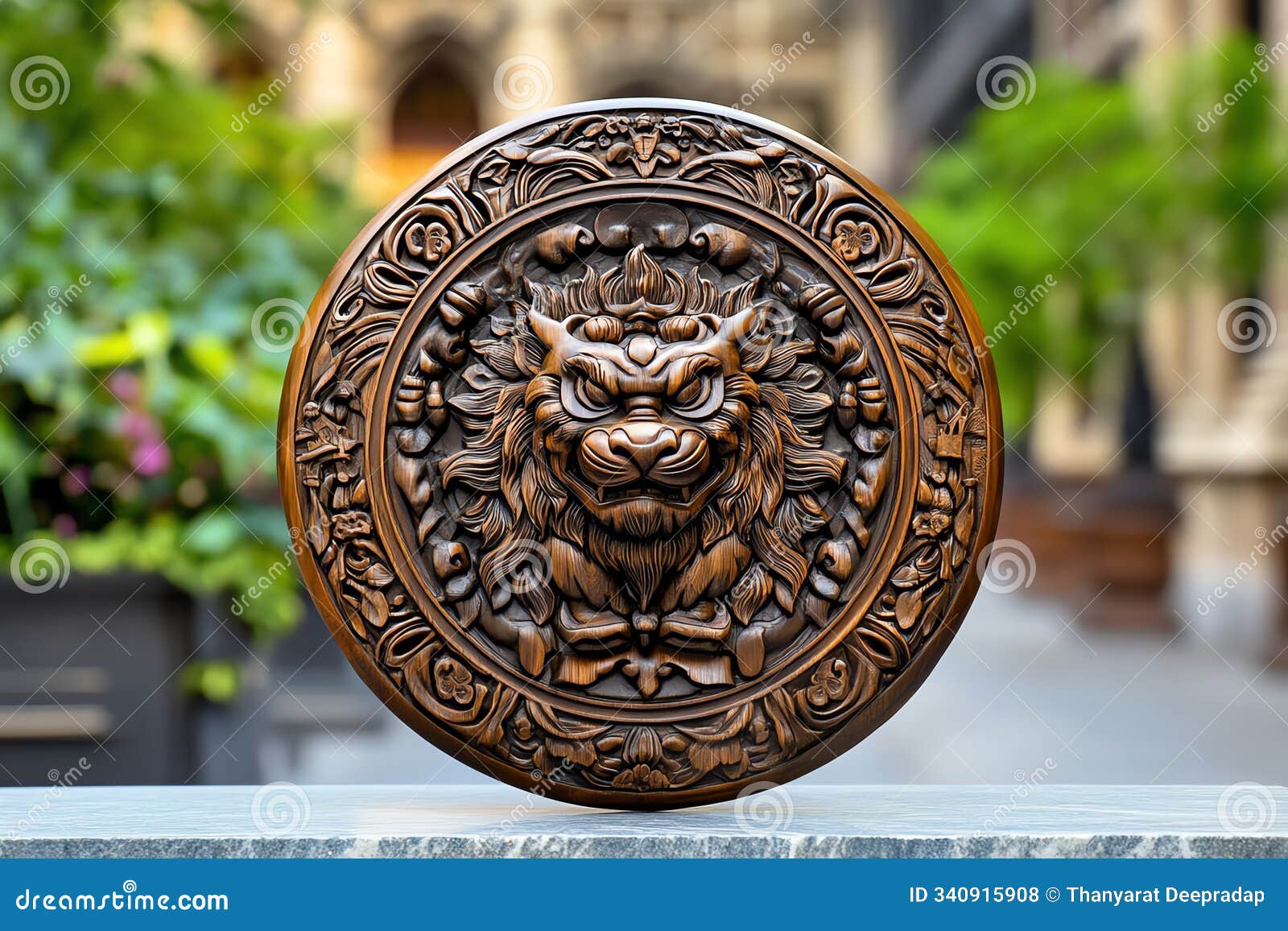 Heraldic Supporters, Powerful Animals, Mythical Creatures Hold the ...