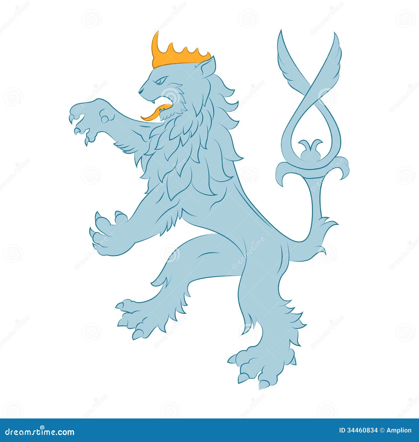 Heraldry Lion Logo Vector Illustration | CartoonDealer.com #227427586