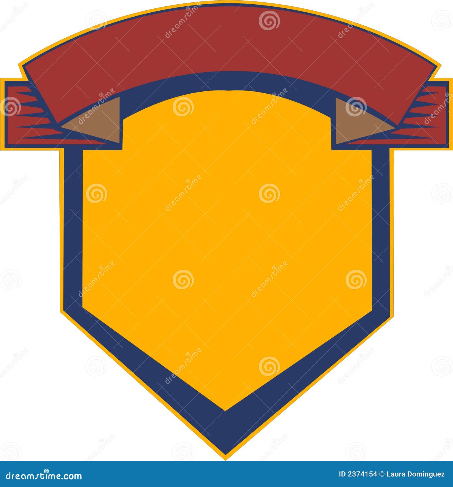 Heraldry shield stock illustration. Illustration of royal - 2374154