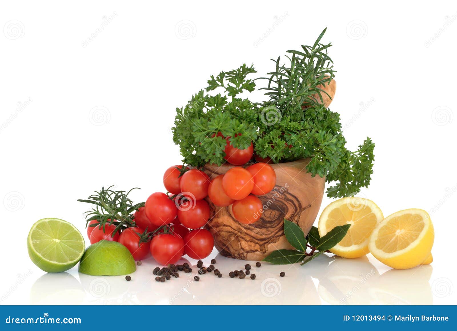 Herb, Fruit and Spice Selection Stock Photo - Image of ingredient, herb ...
