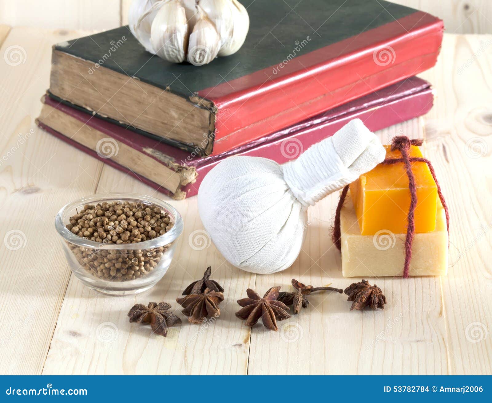 Herbal Ball Spa and Wellness Stock Photo - Image of alternative, relax ...