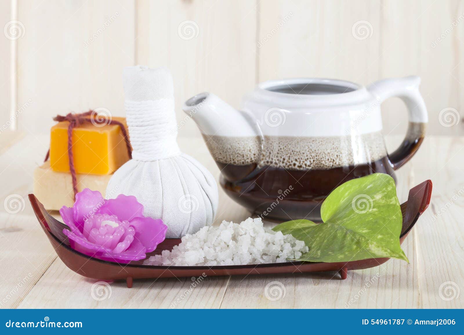 Herbal Ball Spa and Wellness Stock Image - Image of natural, herbal ...