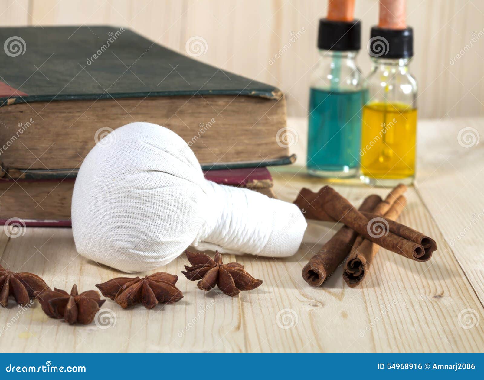 Herbal Ball Spa and Wellness Stock Photo - Image of healthy, relax ...