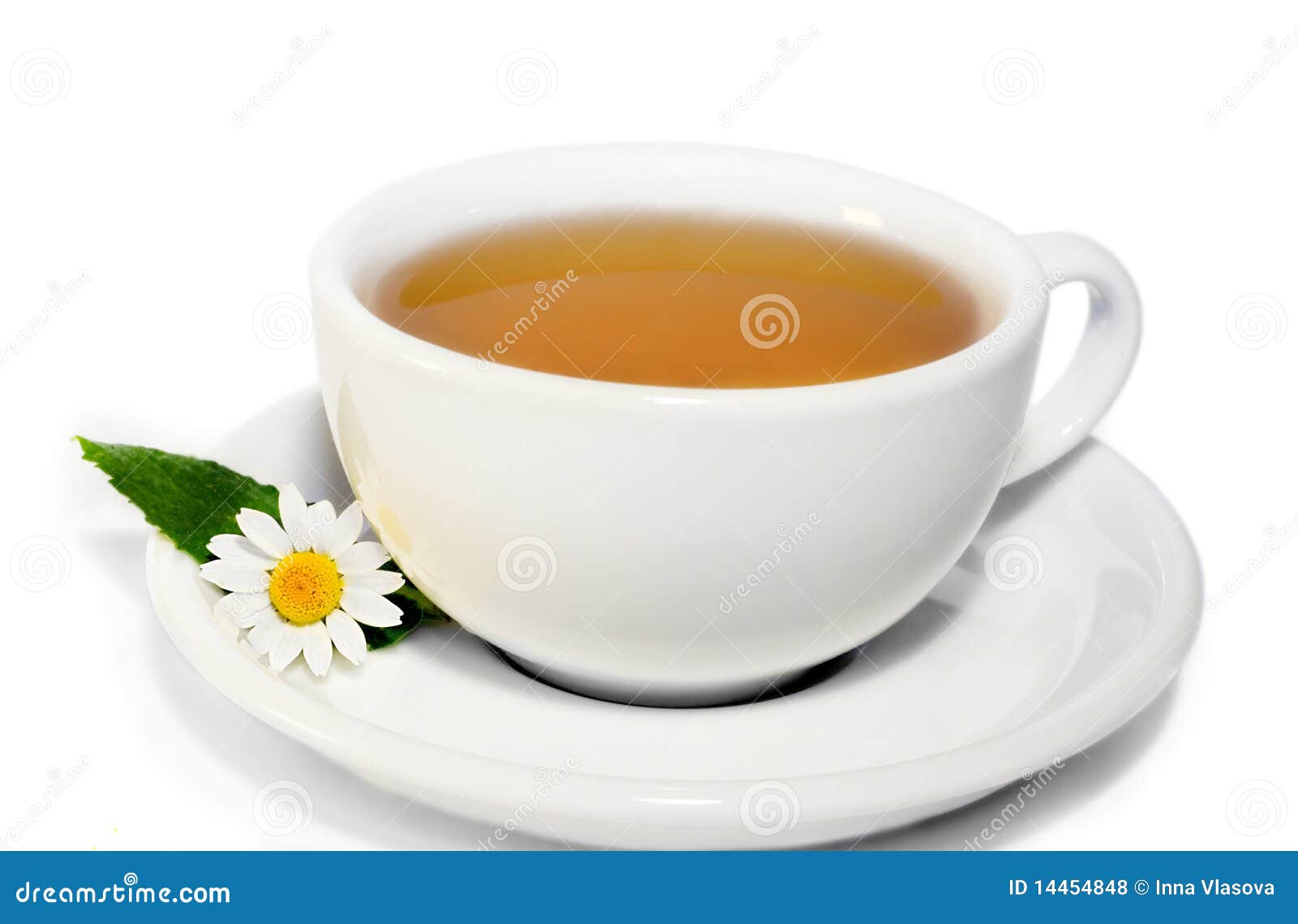 Herbal camomile tea stock photo. Image of green, eating - 14454848