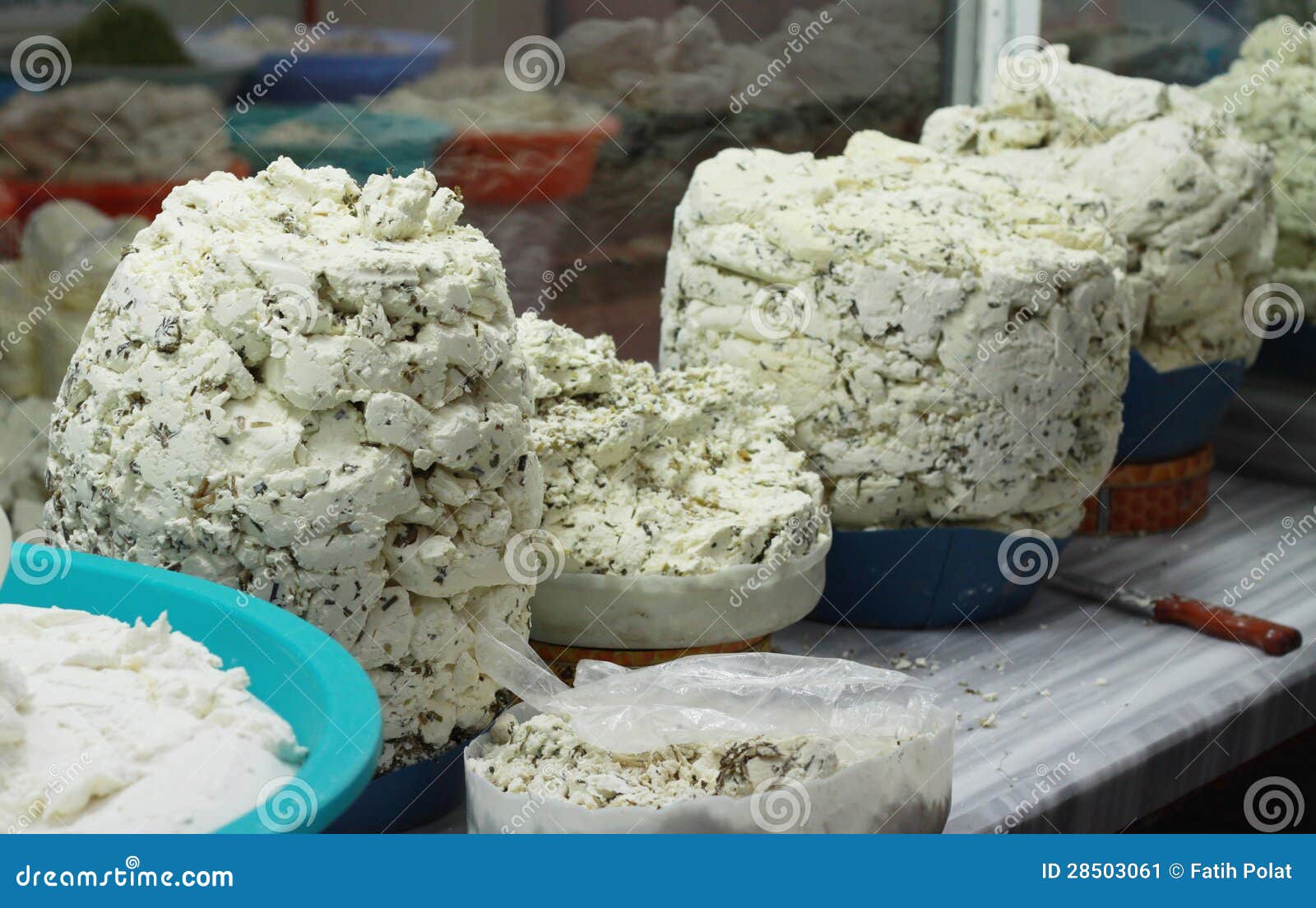 The Herbal Cheese of Van, Turkey. Stock Image - Image of turkey ...