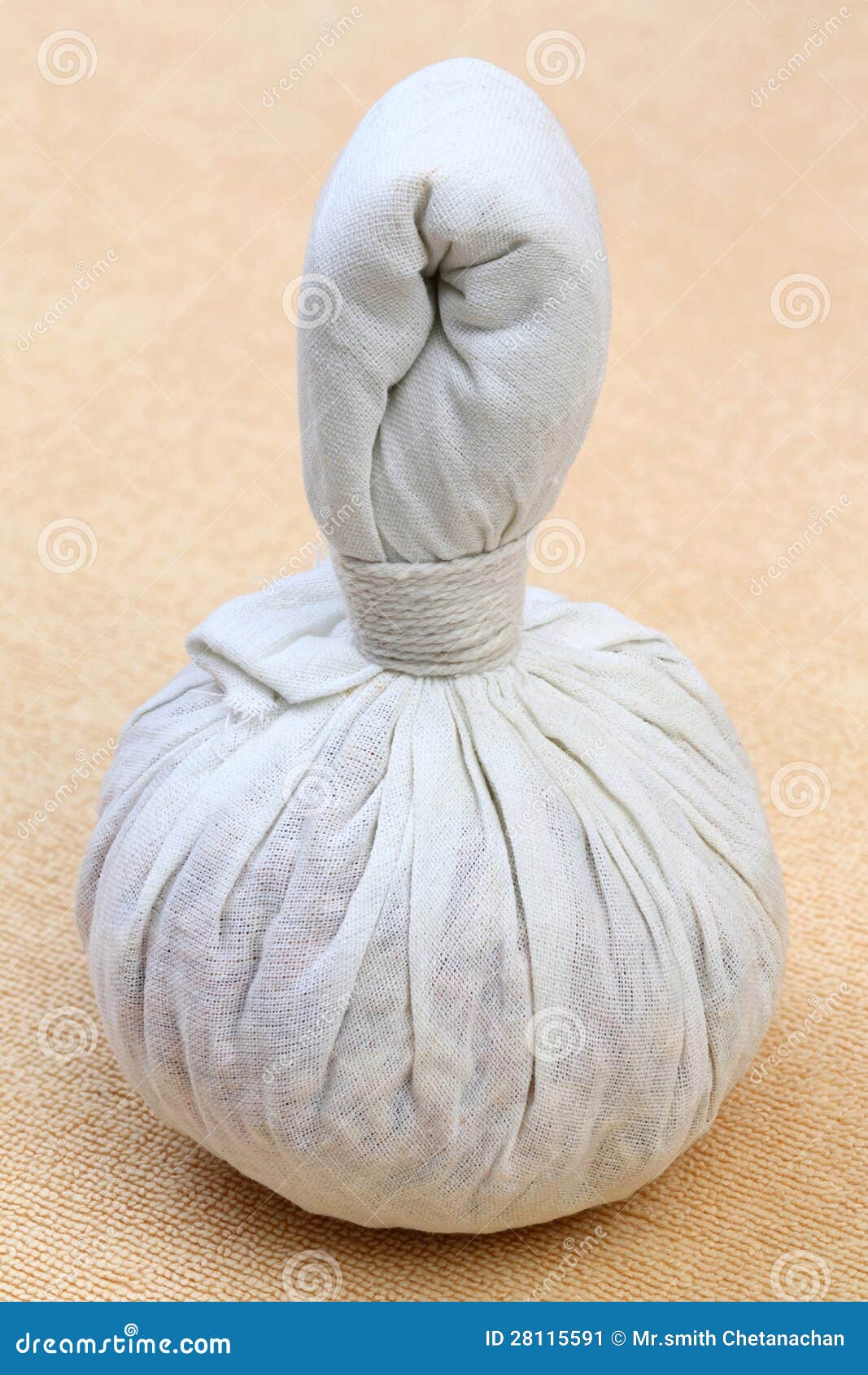 Herbal compress ball stock image. Image of sensual, herbal - 28115591