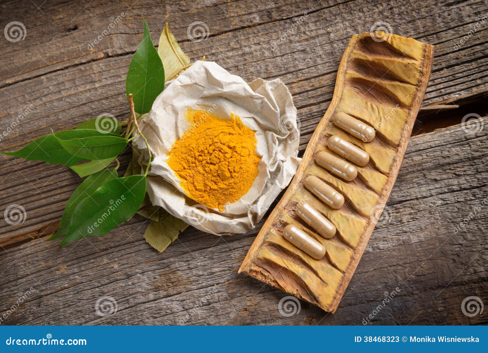 Herbal curcumin capsules stock image. Image of nutritional - 38468323