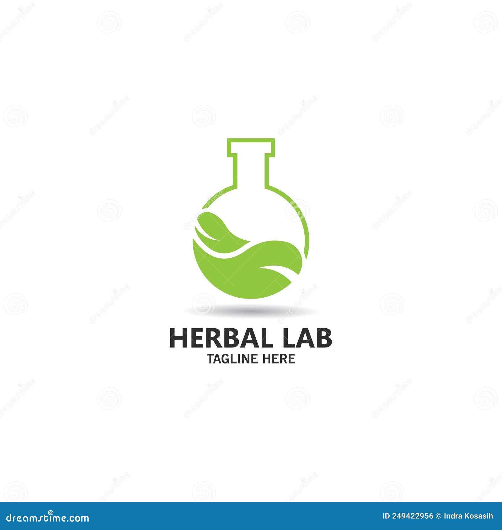 Herbal Lab Vector Icon Illustration Stock Vector - Illustration of ...