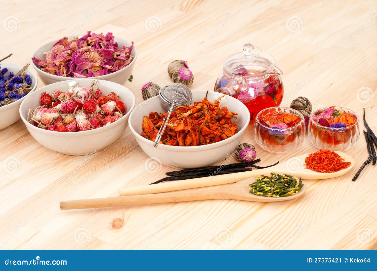 Herbal natural floral tea stock image. Image of lifestyle - 27575421