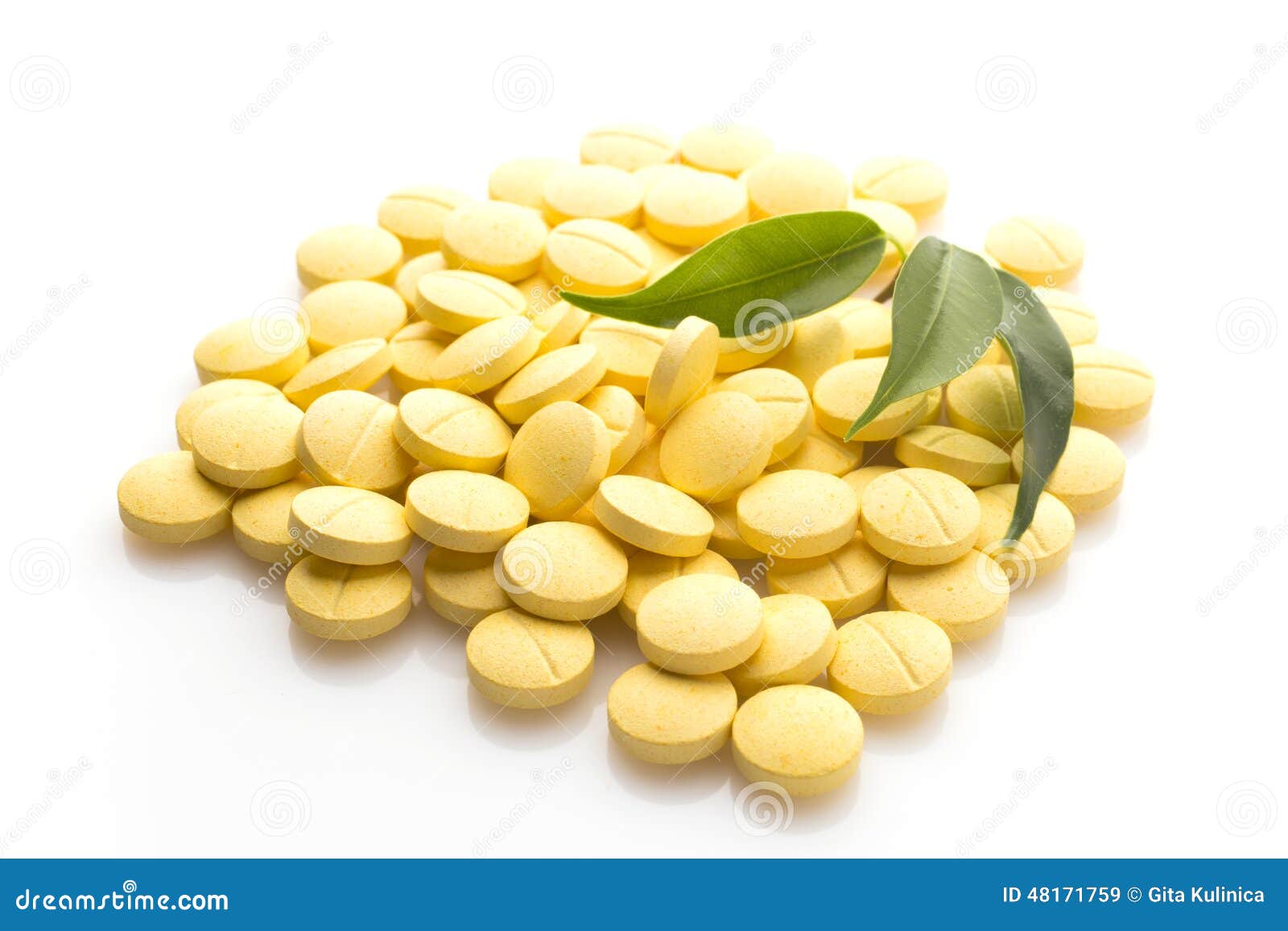 Herbal pill. stock image. Image of care, healthcare, healthy - 48171759