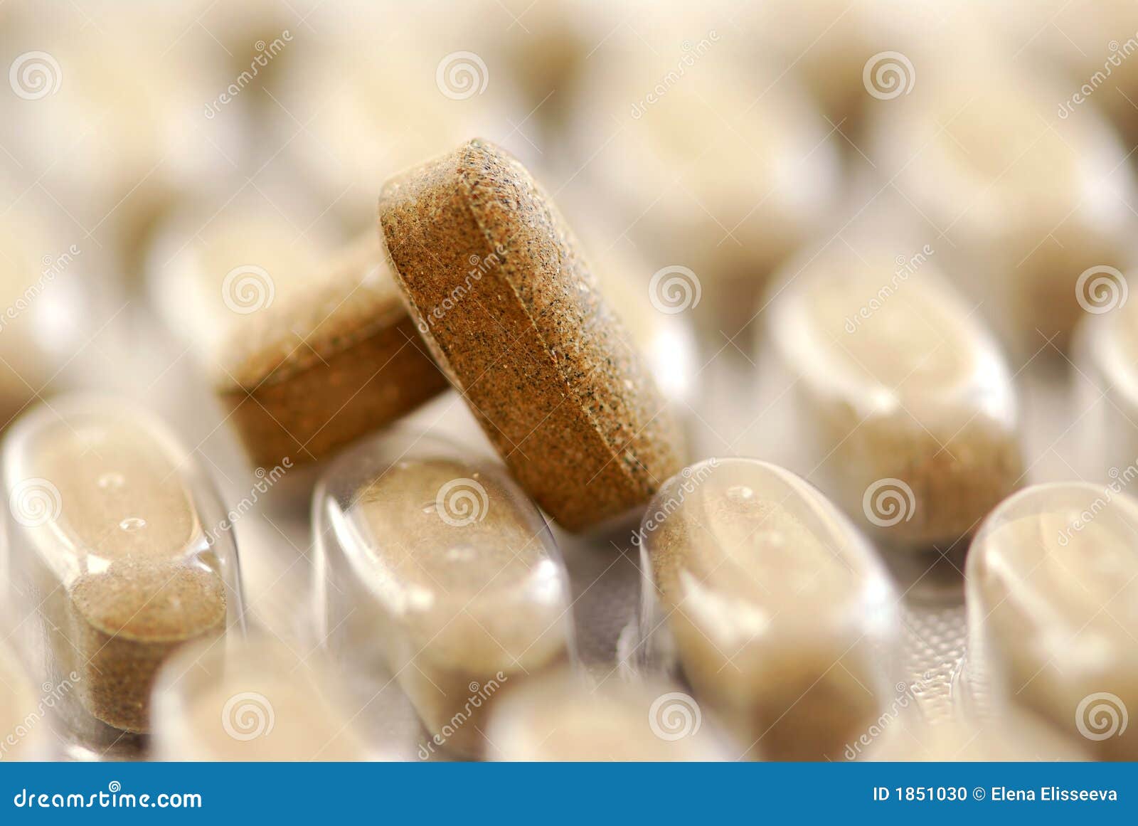Herbal pills stock photo. Image of drugs, nature, macro - 1851030
