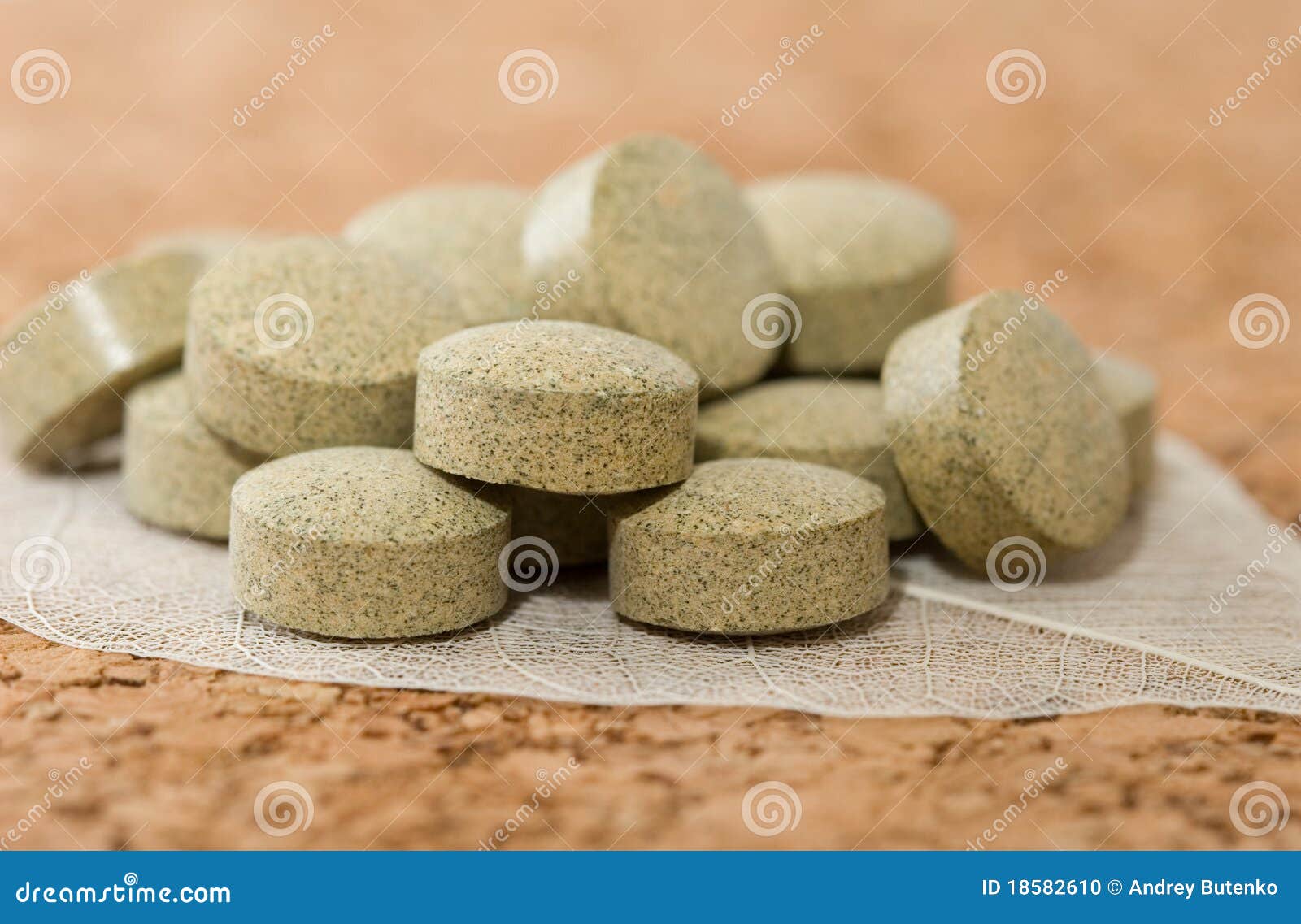 Herbal tablets stock photo. Image of biloba, headache - 18582610