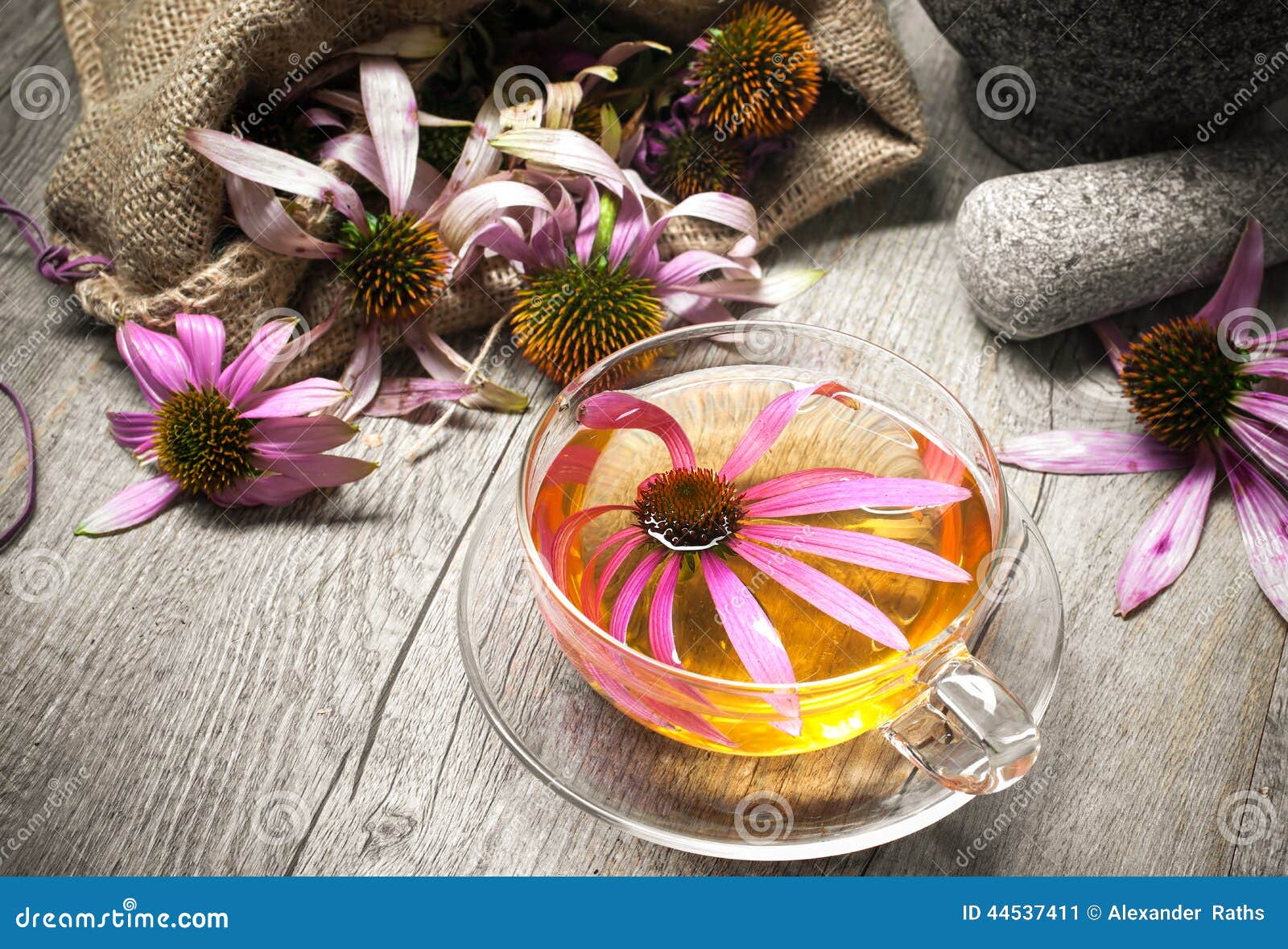Herbal Tea stock image. Image of herb, flower, green - 44537411